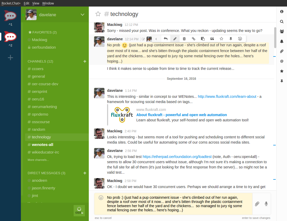 Installing Rocket Chat With Docker On Ubuntu Linux 14 04 Oeru